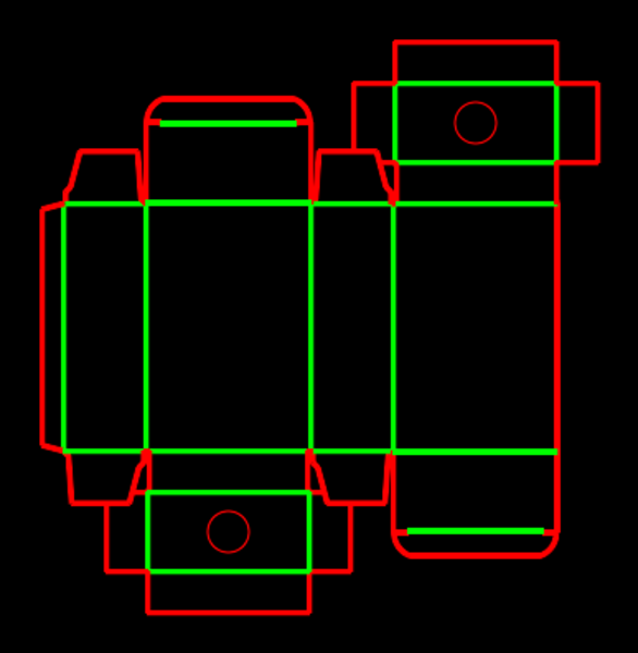 Dielines | Tuck end boxes | becf-10601