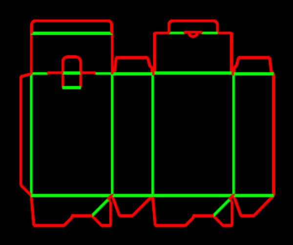 Dielines | Tuck top auto bottom boxes | becf-1101d
