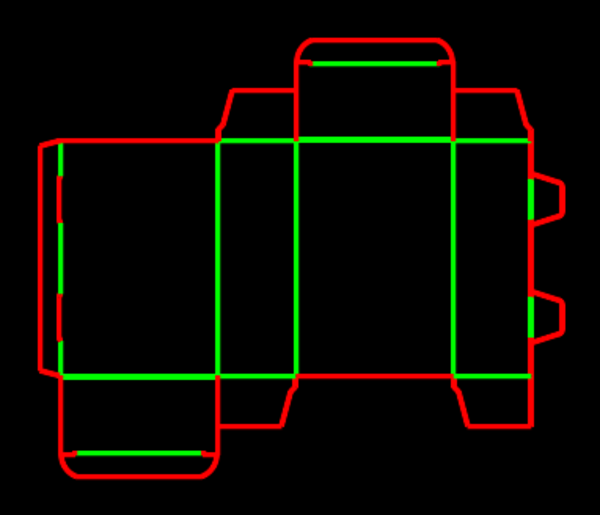 Dielines | Tuck end boxes | becf-1085b23