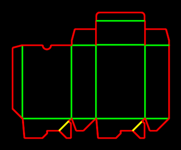Dielines | Tuck top auto bottom boxes | becf-21120
