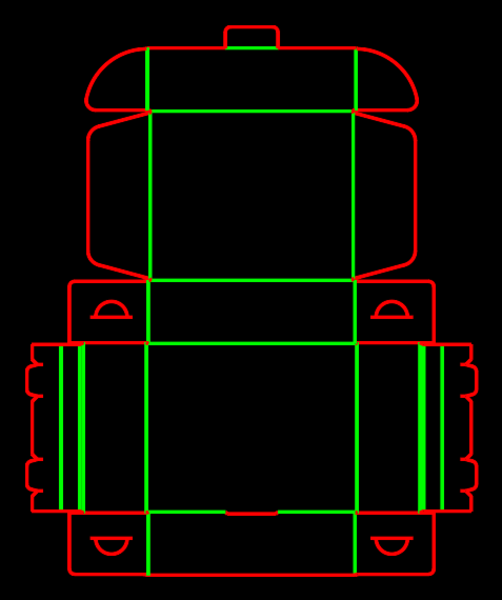 Dielines | Tray boxes | becf-21714